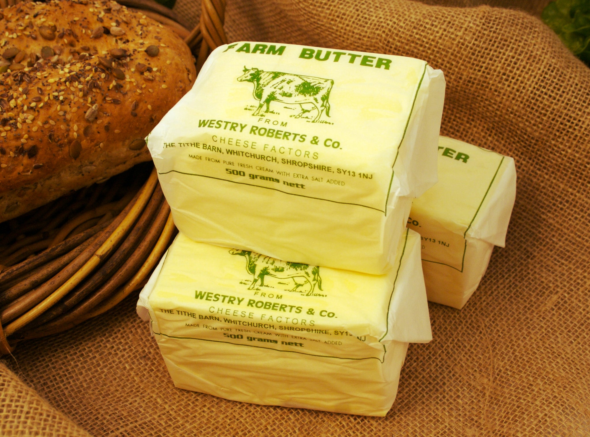 Westry Roberts - Butter 500g - Treflach Farm